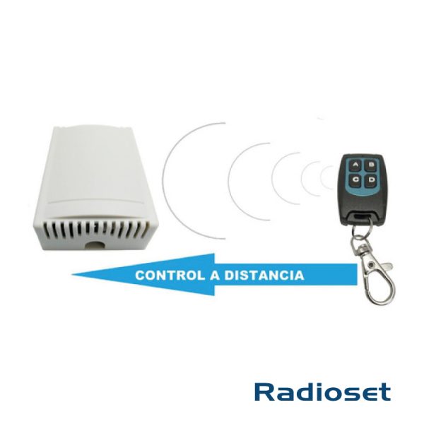 KIT RECEPTOR + CONTROL REMOTO - Radioset